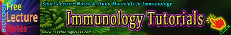 Immunology Notes PDF | EasyBiologyClass